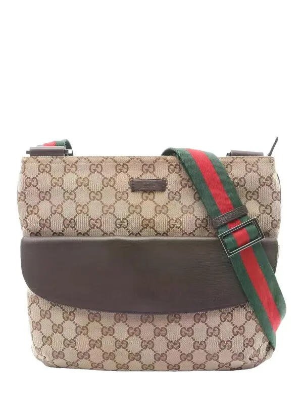 Gucci 2010s Gg Canvas Shoulder Bag - Neutrals