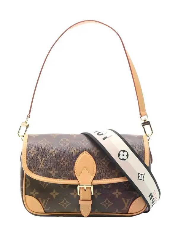 LOUIS VUITTON 2010s Diane Monogram Shoulder Bag - Brown