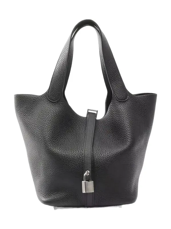 Hermès 2022 Picotin Lock Tote Bag - Black