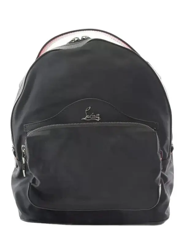 CHRISTIAN LOUBOUTIN 2010s Studded Leather Backpack - Black