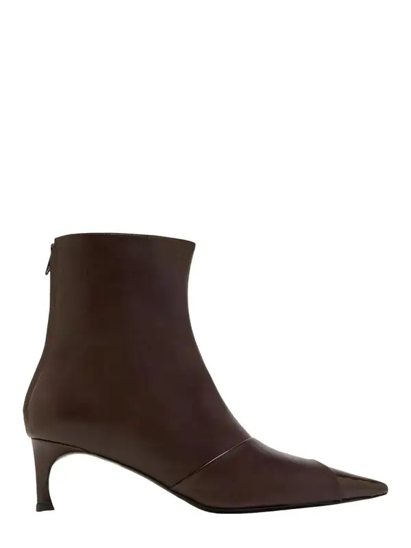 Remain Birger Christensen Pointed-toe Heeled Boots - Brown