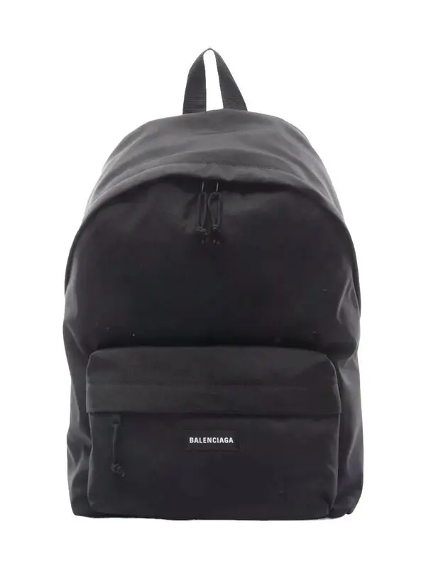 Balenciaga 2010-2025 Nylon Explorer Backpack - Black