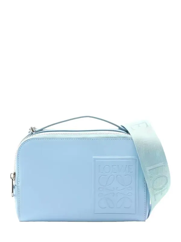 Loewe Camera Leather Crossbody Bag - Blue