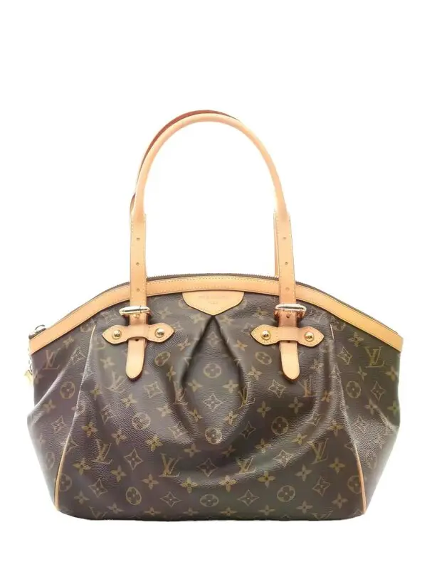 LOUIS VUITTON Monogram Top-handle Handbag - Brown