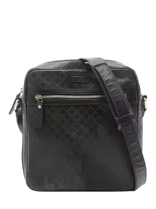 Gucci 2010s Diamante Shoulder Bag - Black
