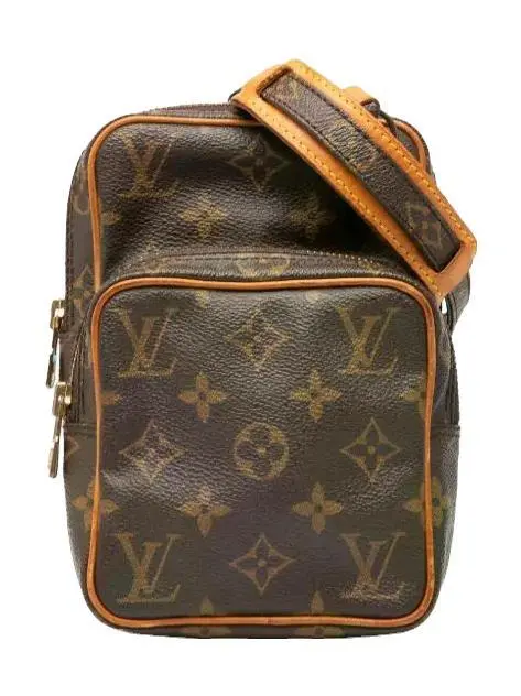 LOUIS VUITTON 1988 Monogram Mini Amazone Crossbody Bag - Brown