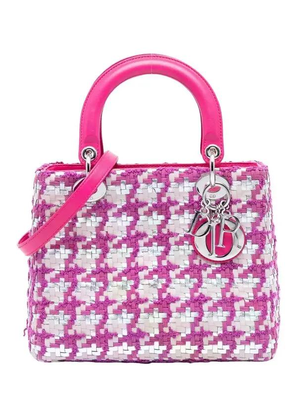 Dior 2013 Medium Lady Satchel - Pink