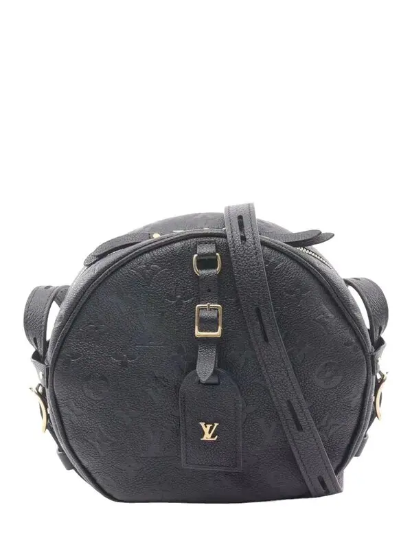 LOUIS VUITTON Monogram Empreinte Boite Chapeau Souple Mm - Black