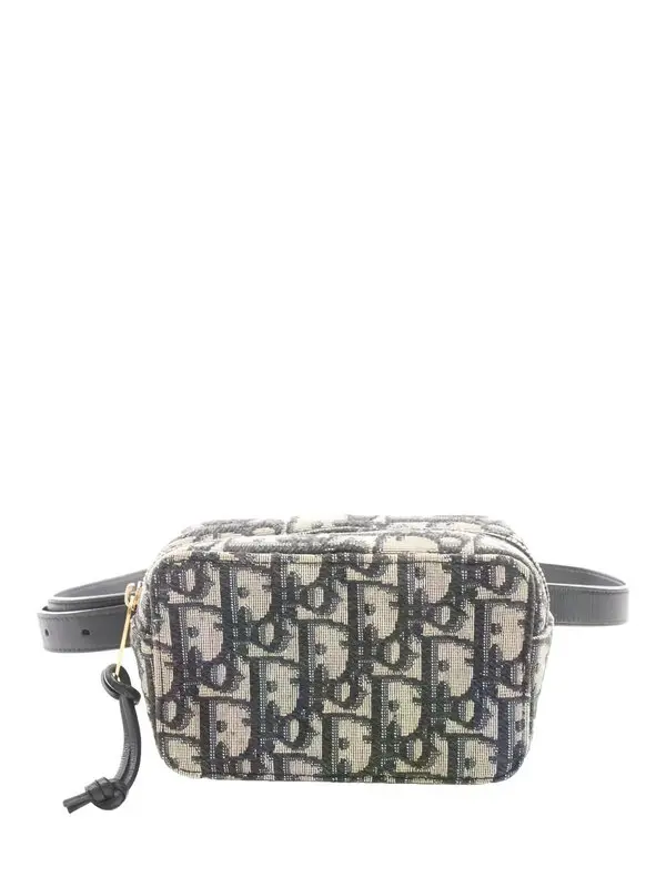 Dior 10s Oblique Jacquard Body Bag - Neutrals