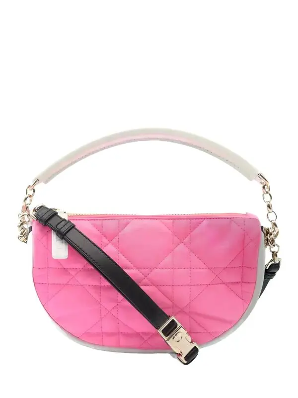 Dior Quilted Shoulder Bag - Pink