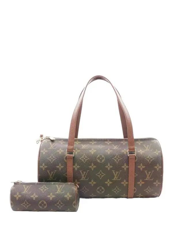 LOUIS VUITTON 1999 Monogram Papillon 30 Shoulder Bag - Brown