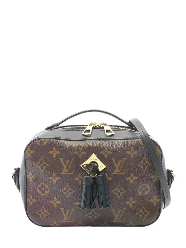 LOUIS VUITTON 2018 Monogram Saintonge Satchel - Brown