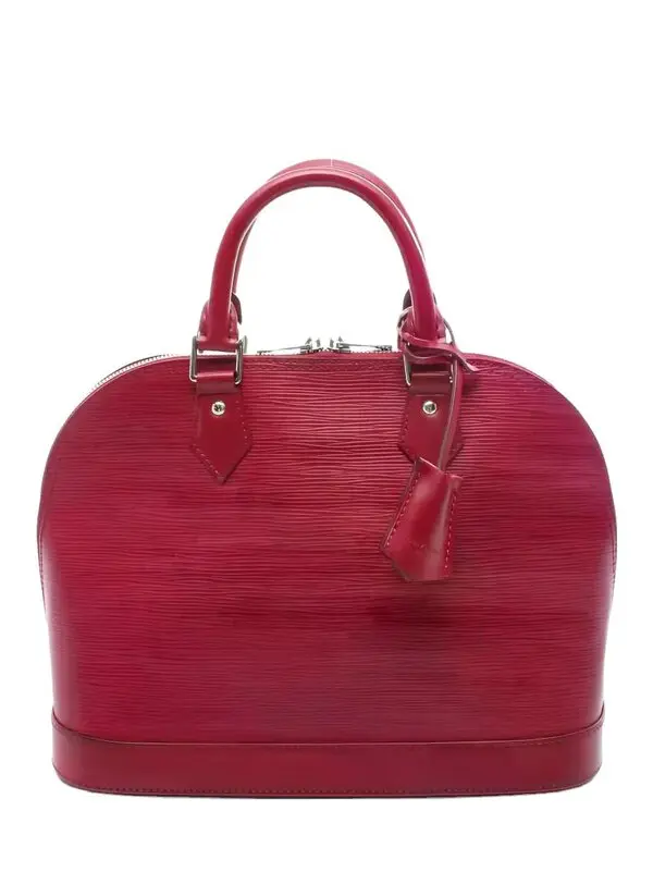 LOUIS VUITTON 2015 Alma Pm Tote Bag - Red