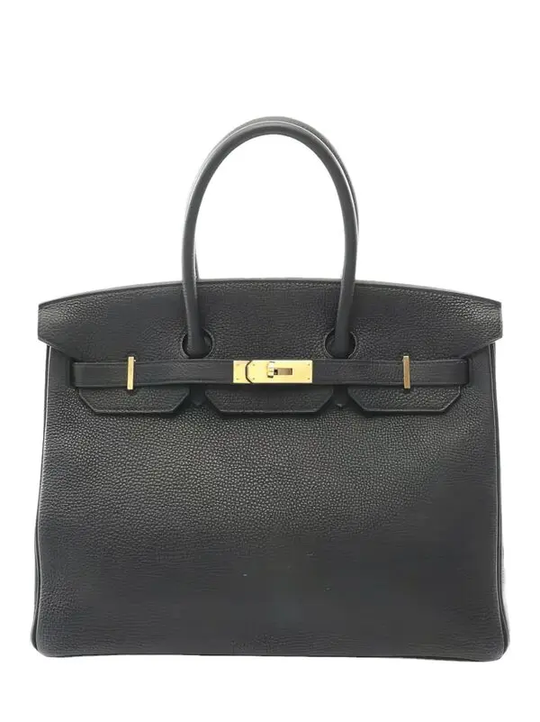 Hermès 2020 35 Birkin Handbag - Black