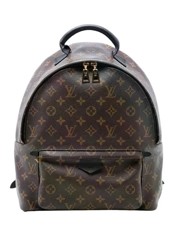LOUIS VUITTON 2018 Monogram Palm Springs Mm Backpack - Brown