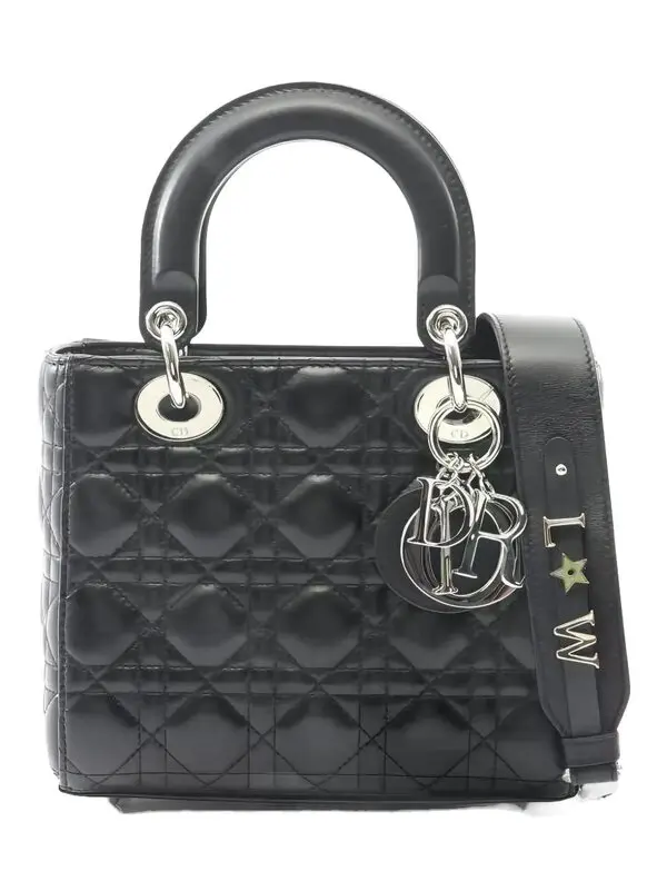 Dior 2010s Small Lady My Abcdior Tote Bag - Black