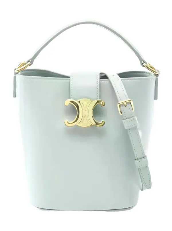 Celine Mini Louise Bucket Handbag - Blue