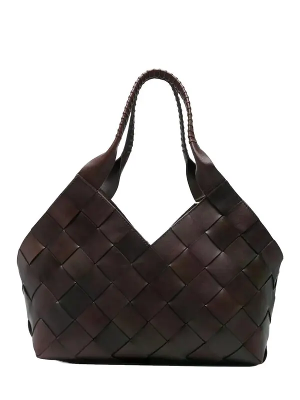 Dragon Diffusion Castello Interwoven Tote Bag - Brown