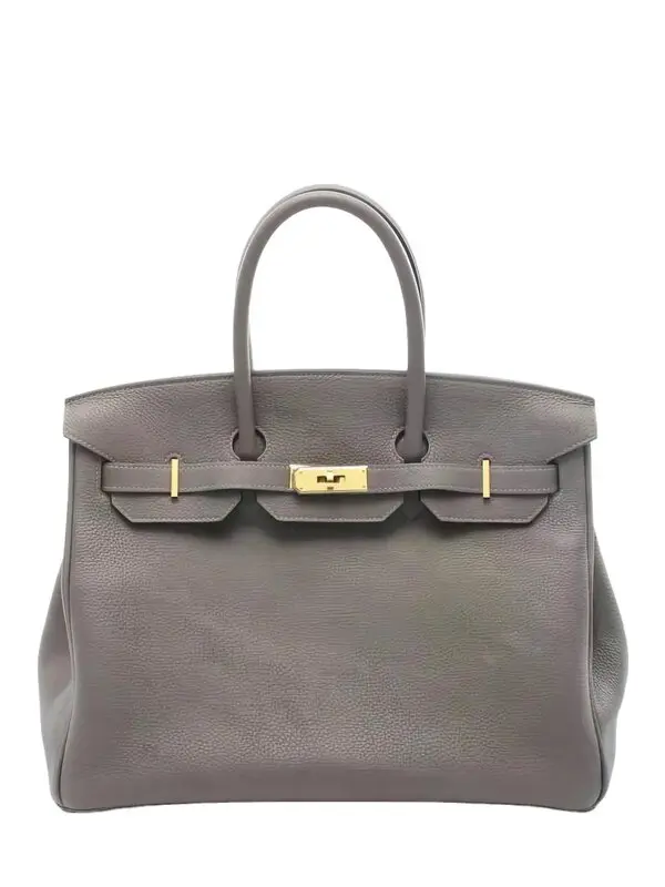 Hermès 2023 35 Birkin Togo-leather Tote - Grey