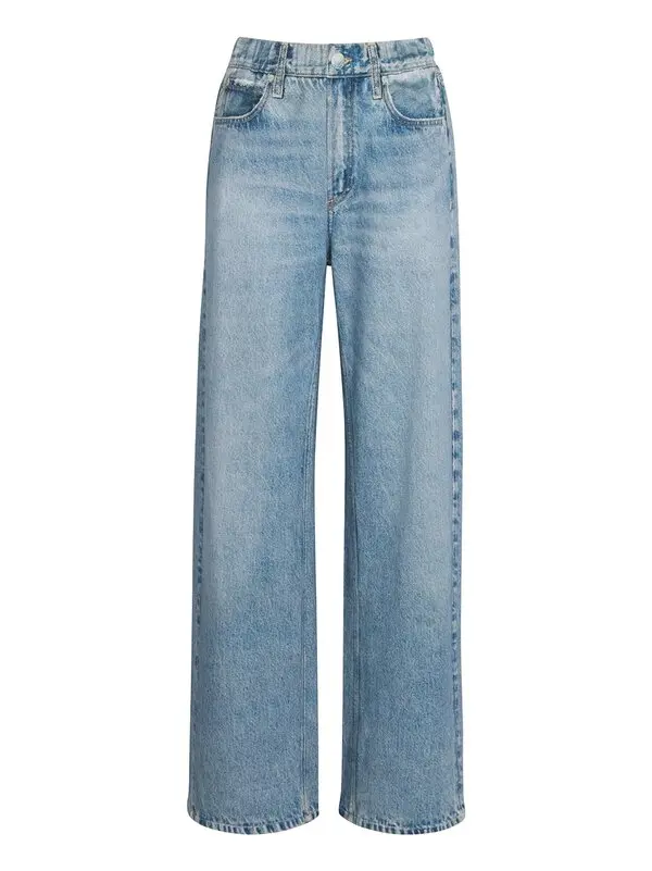 Rag & Bone Miramar Wide-leg Jeans - Blue