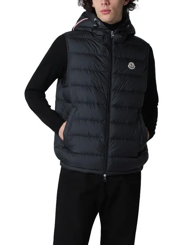 Moncler Marseillan Sleeveless Padded Jacket - Black