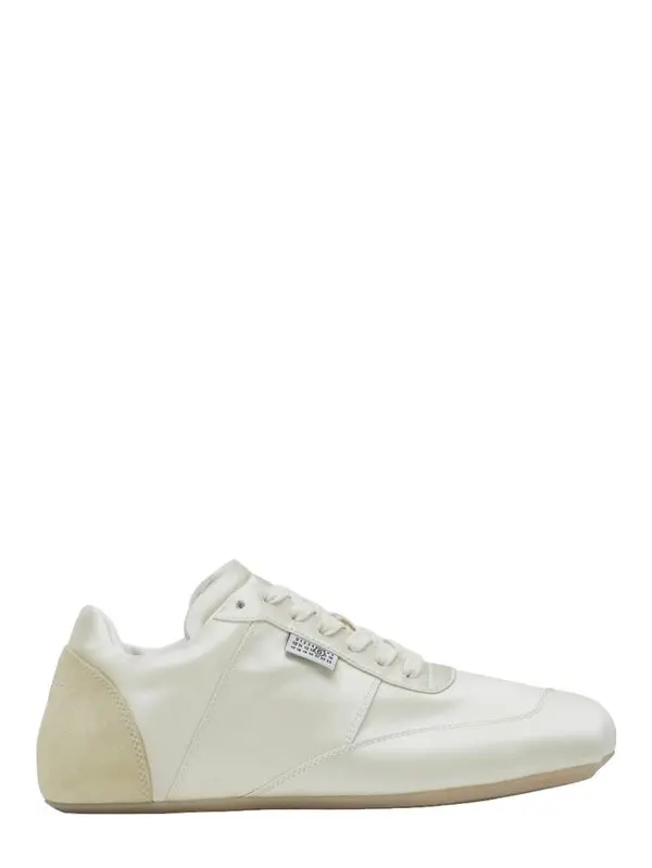MAISON MARGIELA Factory Satin Sneakers - White