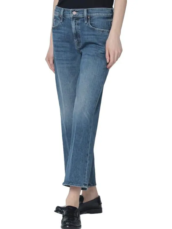 MOTHER Troublemaker Denim Jeans - Blue