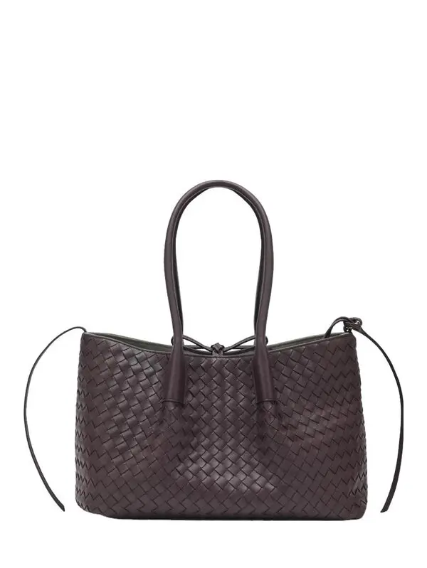 Bottega Veneta Pinacoteca Medium Tote Bag - Burgundy