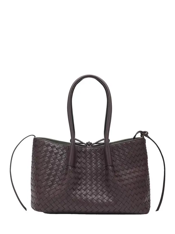 Bottega Veneta Pinacoteca Medium Tote Bag - Burgundy