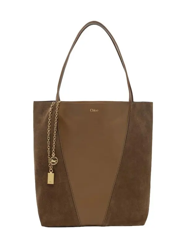 Chloé Spin Tote Bag - Brown