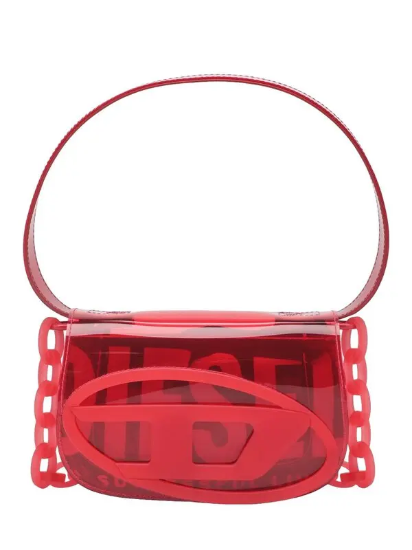DIESEL® 1dr Shoulder Bag In Tpu - Red