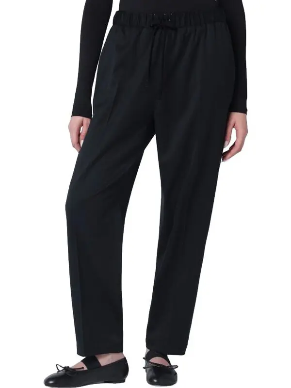 MAISON MARGIELA Wool-blend Trousers - Black