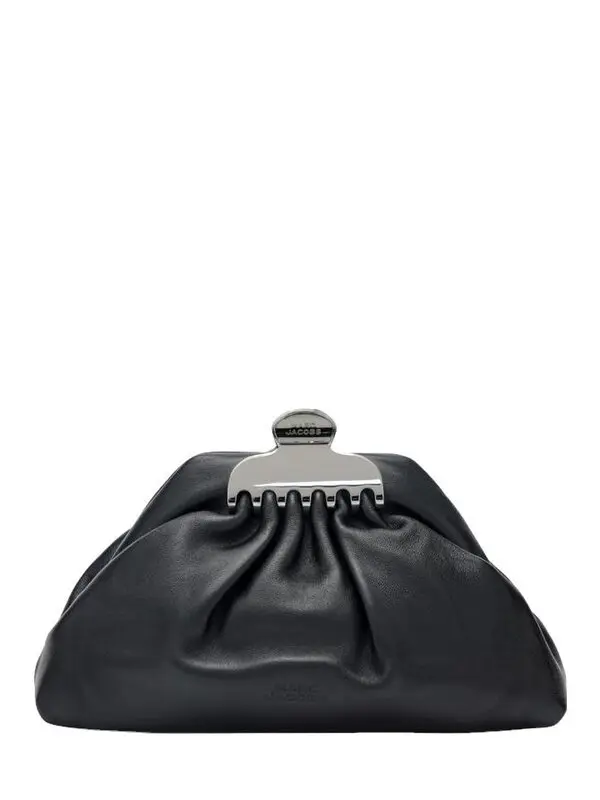 Marc Jacobs Small Leather Clutch - Black