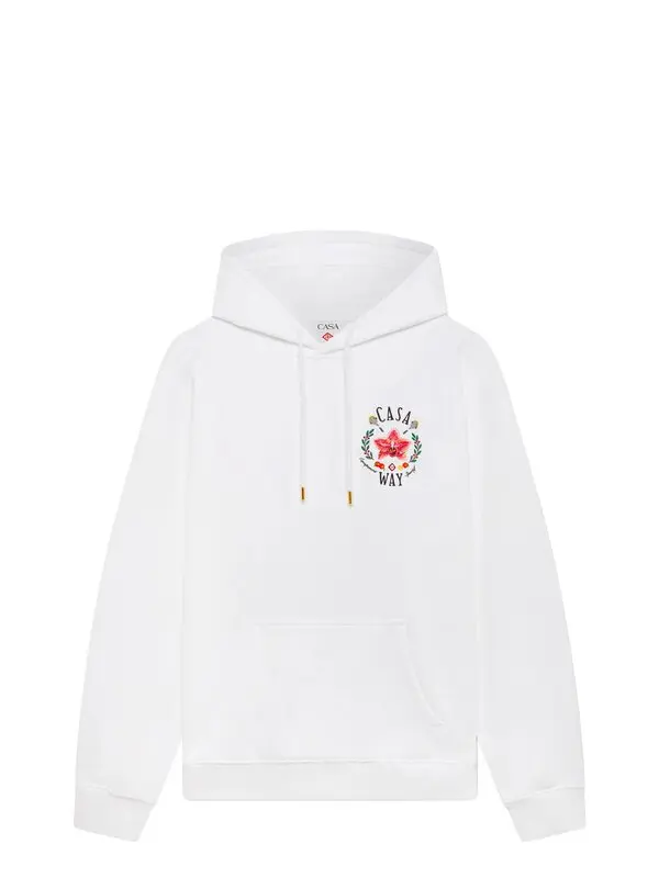 Casablanca Casa Way Orchid Hooded Sweatshirt - Multicolor