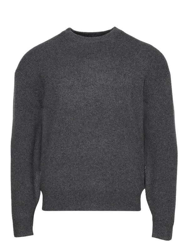 Alexander Wang Long Sleeve Crewneck Pullover - Gray