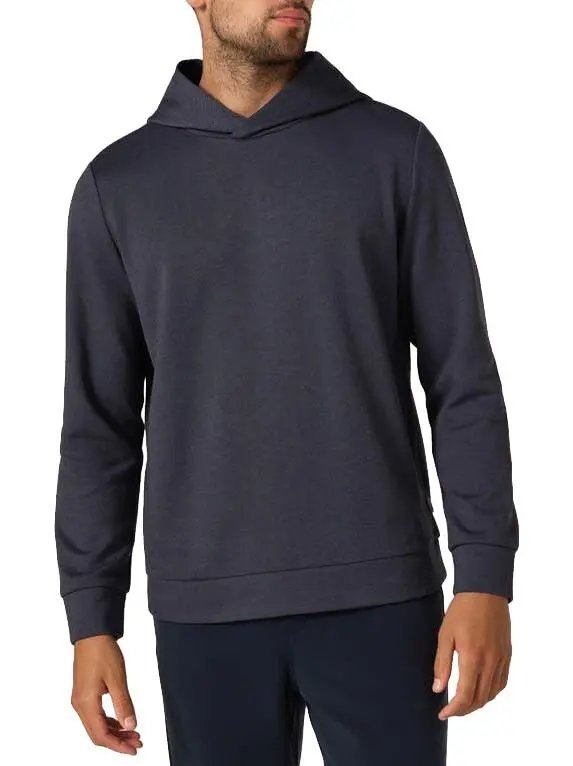 7 Diamonds Roarke Herringbone Hoodie - Navy