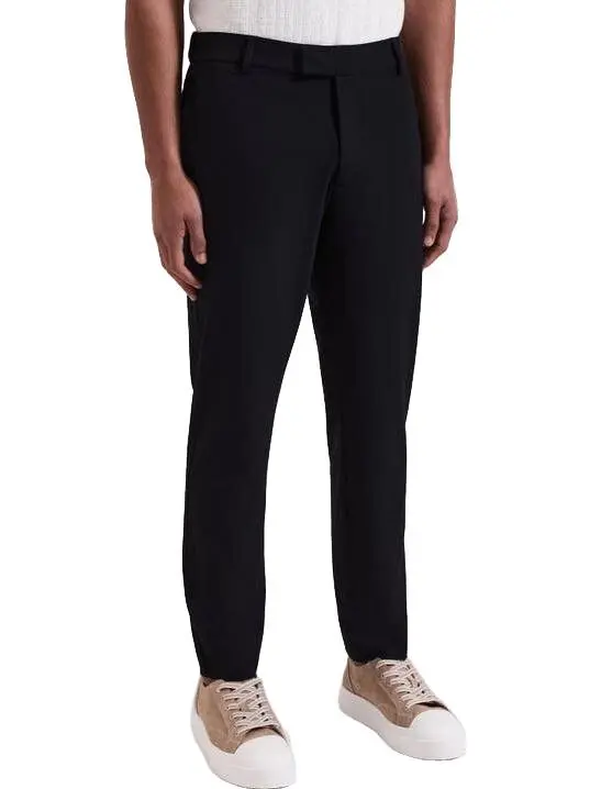 MAUVAIS Aster Tailored Slim Leg Trousers - Black