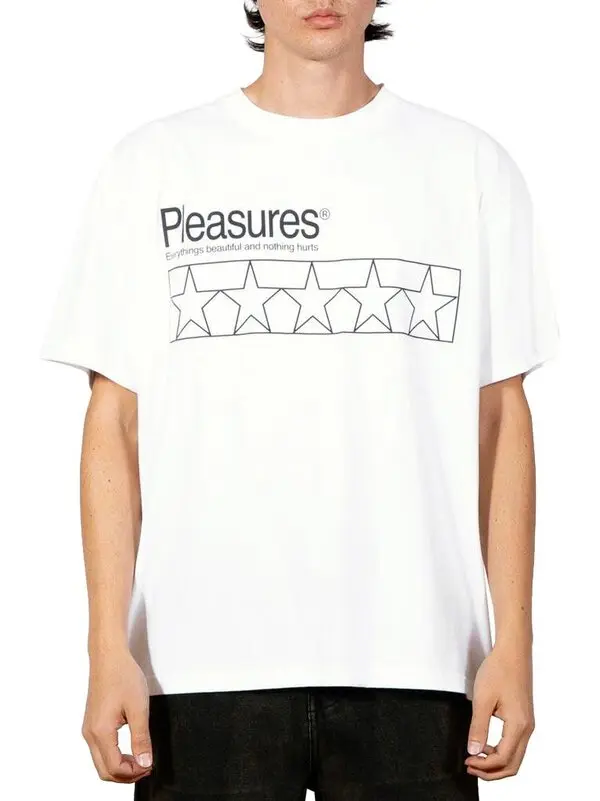 PLEASURES Supplements Graphic Print T-shirt - White