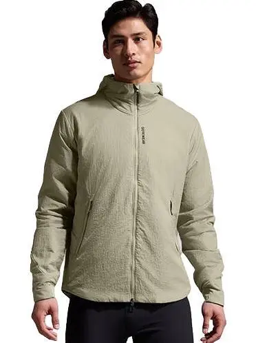 GOREWEAR Concurve Windstopper Insulated Hooded Jacket - Tech Beige