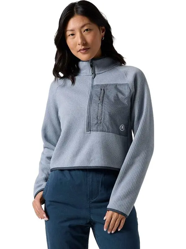 BACKCOUNTRY Wander Sweater Fleece 1/2-zip - Tradewinds