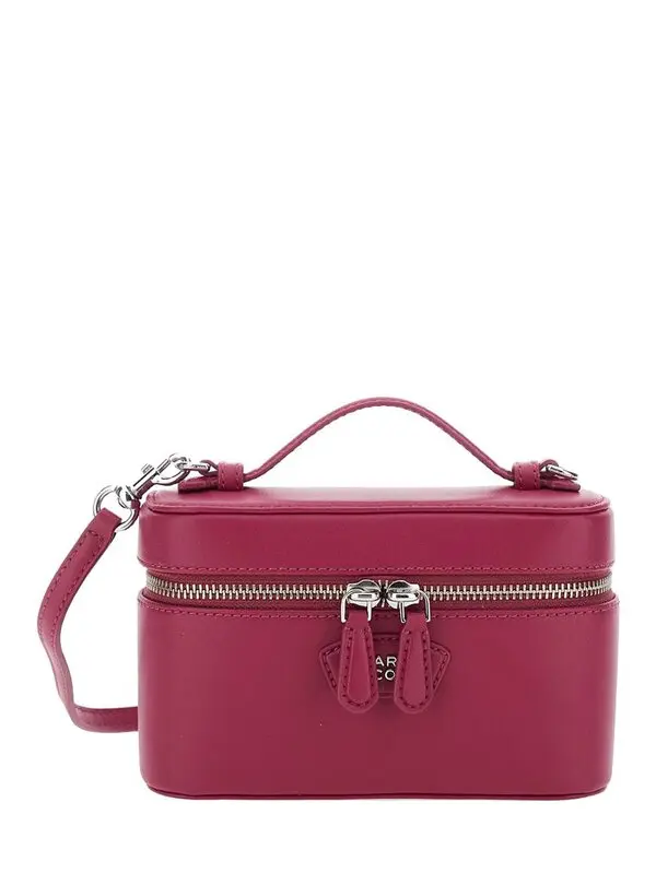 Marc Jacobs The Vanity Leather Crossbody Bag By - Pink