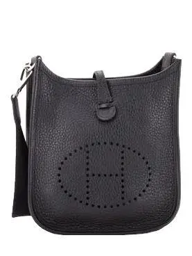 Hermès Evelyne Bag Gen Iii Clemence Tpm - Black