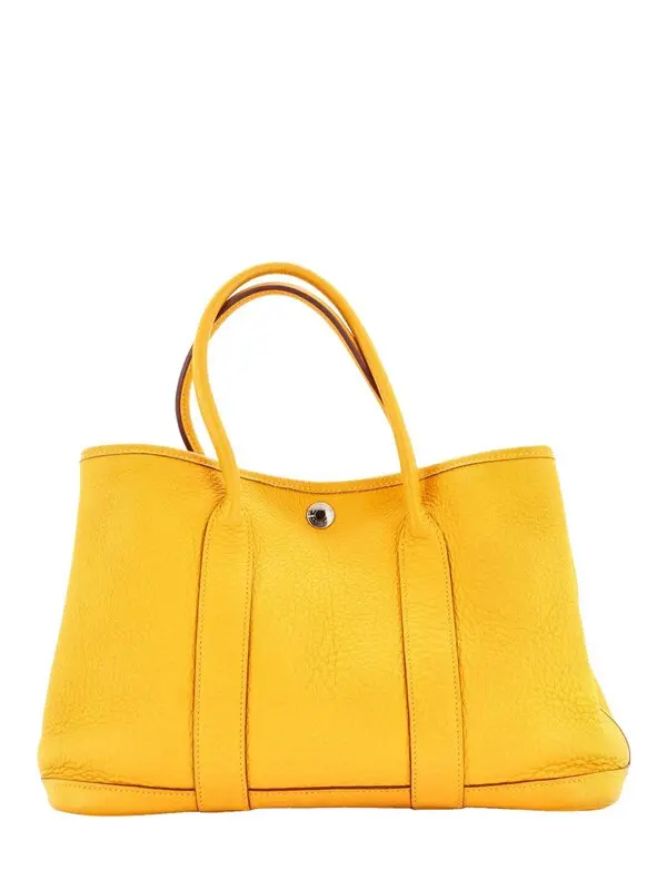 HERMES Garden Party 30 Tote Leather - Soleil