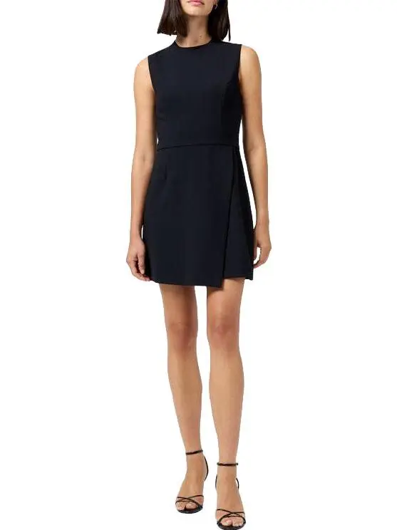 French Connection Whisper Sleeveless Minidress - Black