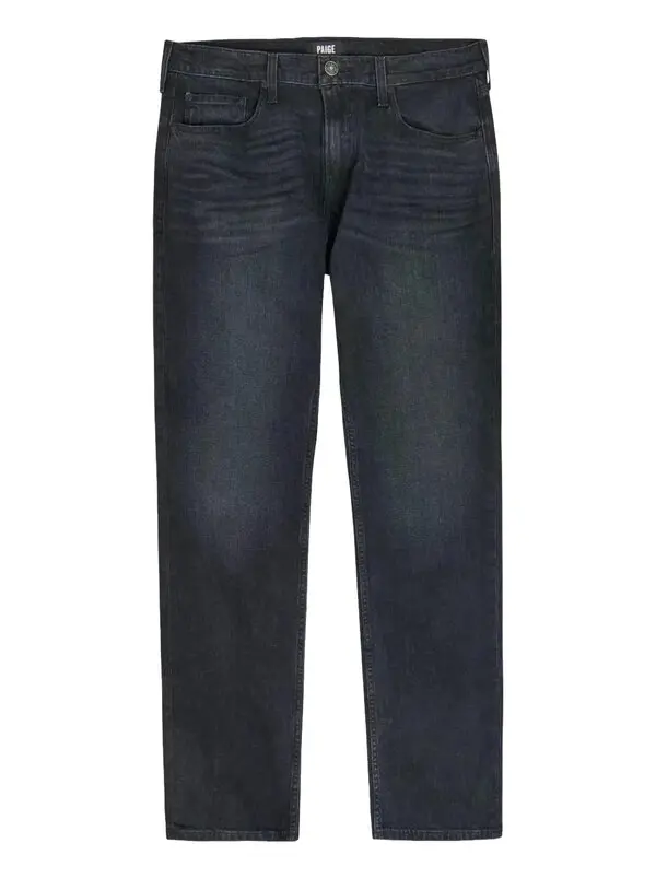 Paige Washed Denim Jeans - Grey