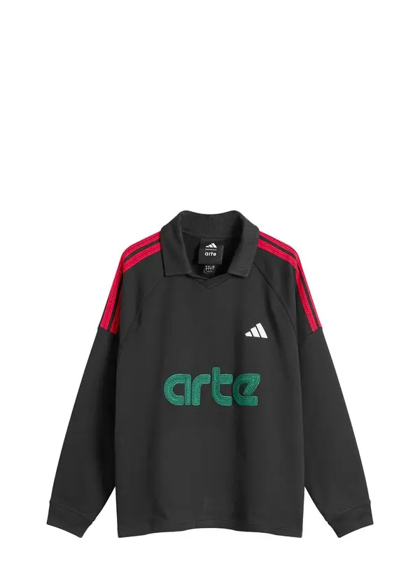 Adidas X Arte Long Sleeve Terry Top - Black