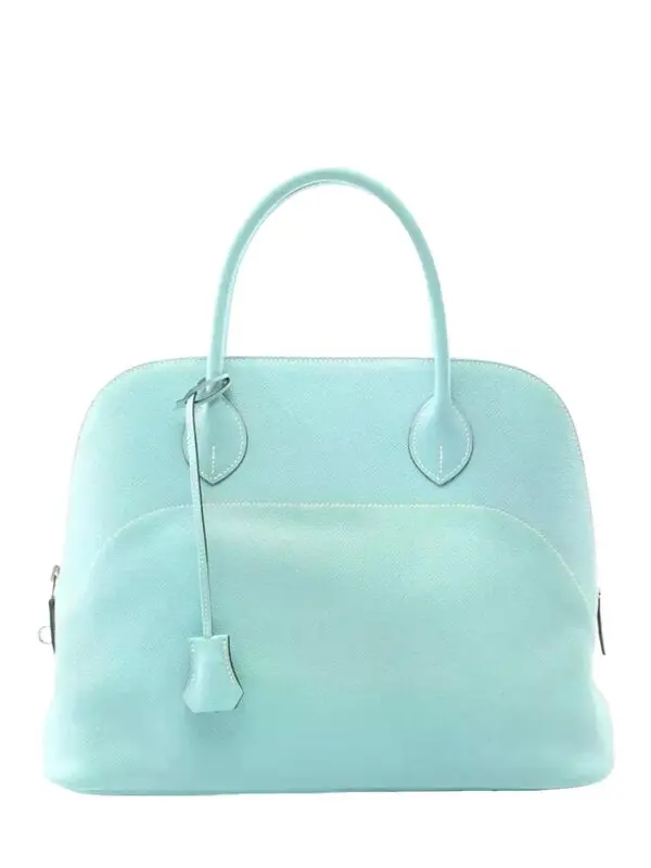 Hermès 2015 35 Bolide Relax Tote Bag - Blue