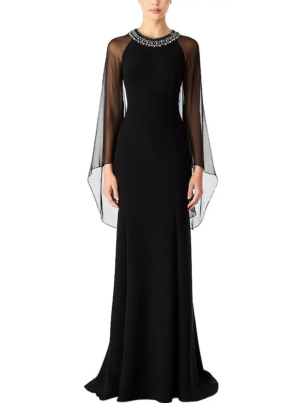 Jenny Packham Charma Maxi Gown - Liquorice