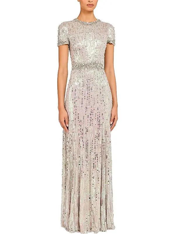 Jenny Packham Celeste Maxi Gown - Mist