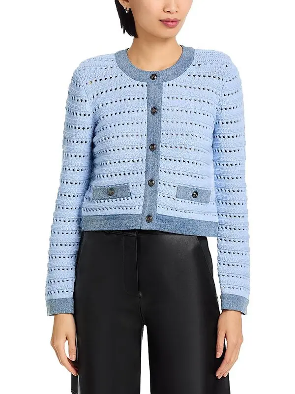 Steve Madden Casette Cardigan - Powder Blue